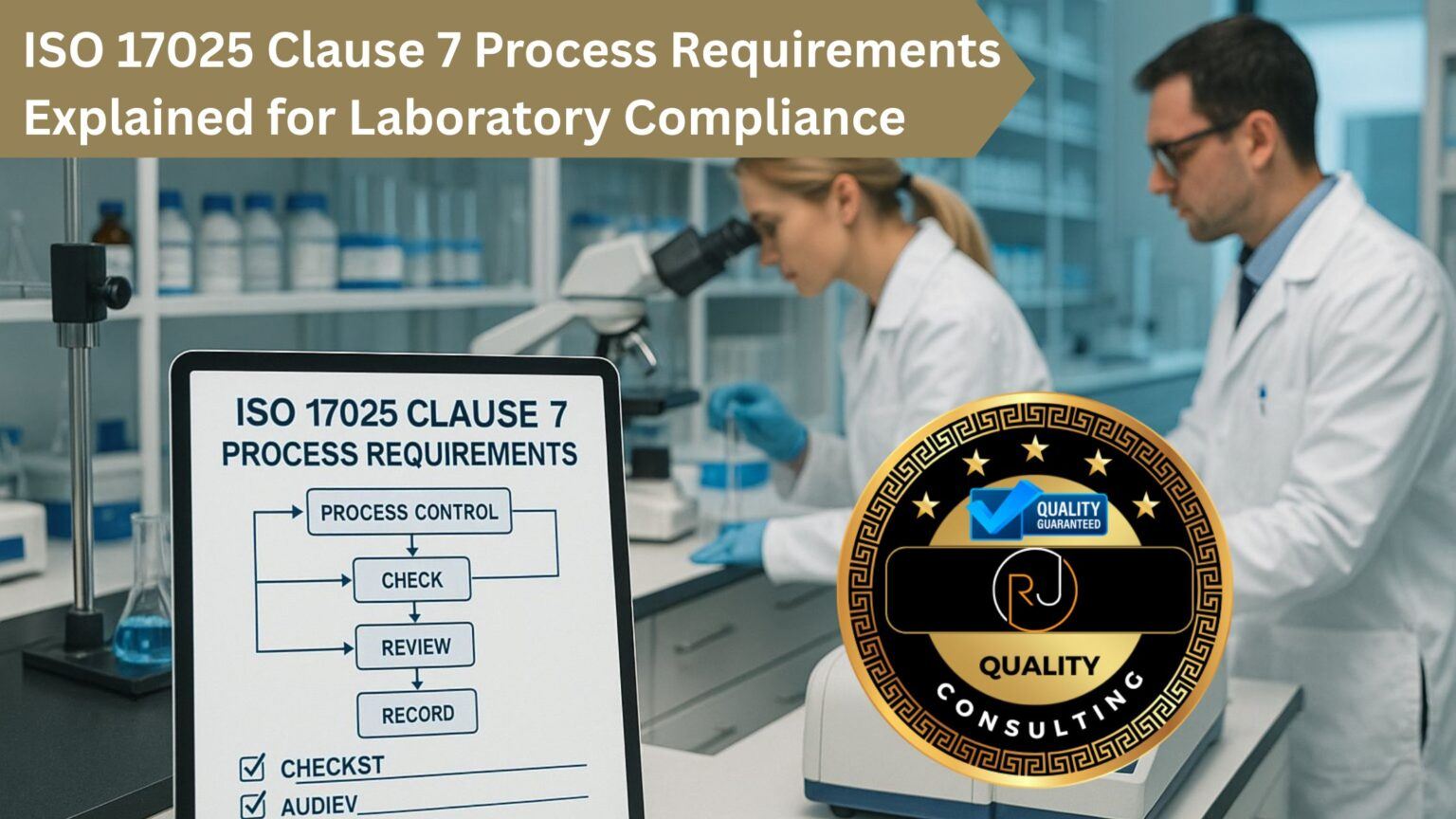 ISO 17025 Accreditation: Step-by-Step RJ Quality Consulting